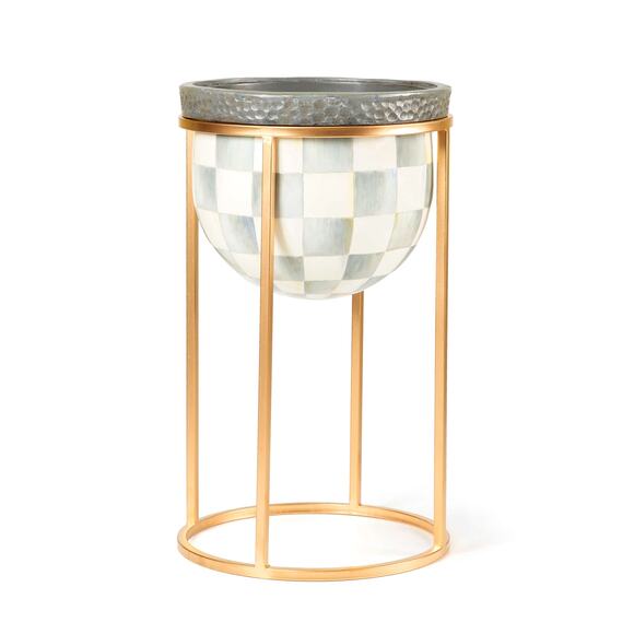 MacKenzie-Childs | Accents | Brand New Mackenziechilds Sterling Check ...